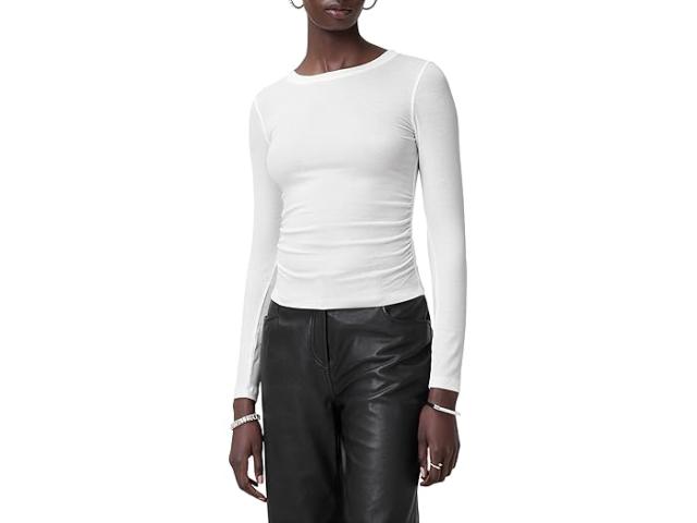 (取寄) オールセインツ レディース ベック ロング スリーブ ティー AllSaints women Bec Long Sleeve Tee Optic White