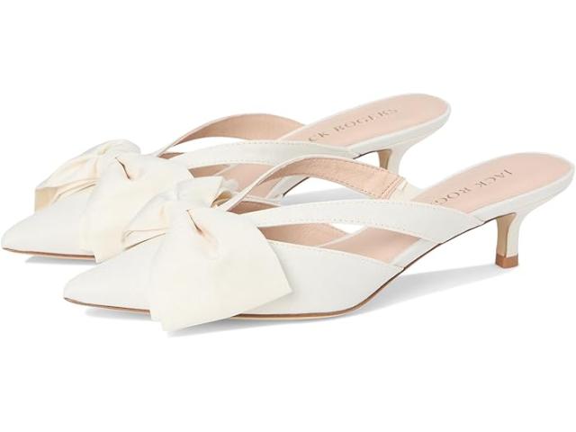 (取寄) ジャック ロジャース レディース シンシア ボウ ミュール Jack Rogers women Cynthia Bow Mule Ivory