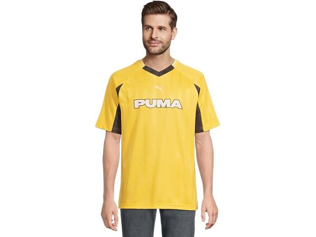 (取寄) プーマ メンズ スポーツ ライフスタイル サッカー ジャージ PUMA men Sport Lifestyle Soccer Jersey Pel Yellow