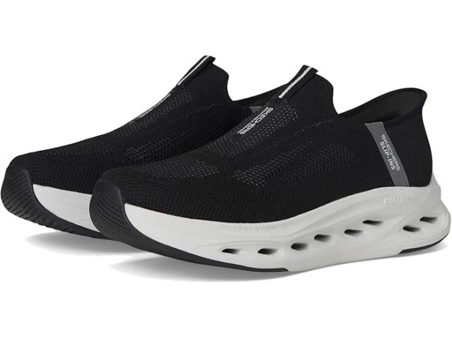(取寄) スケッチャーズ メンズ ハンズ フリー スリップ-インス マックス クッショニニグ グライド-ステップ スニーカー SKECHERS men Hands Free Slip-ins Max Cushioning Glide-Step Sneaker Black/Grey