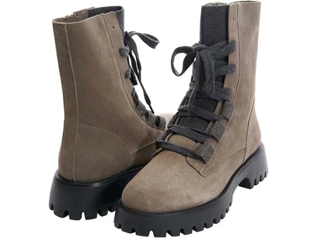 (取寄) ヴァネリ レディース ザボウ Vaneli women Zabou Dark Taupe Waterproof Suede