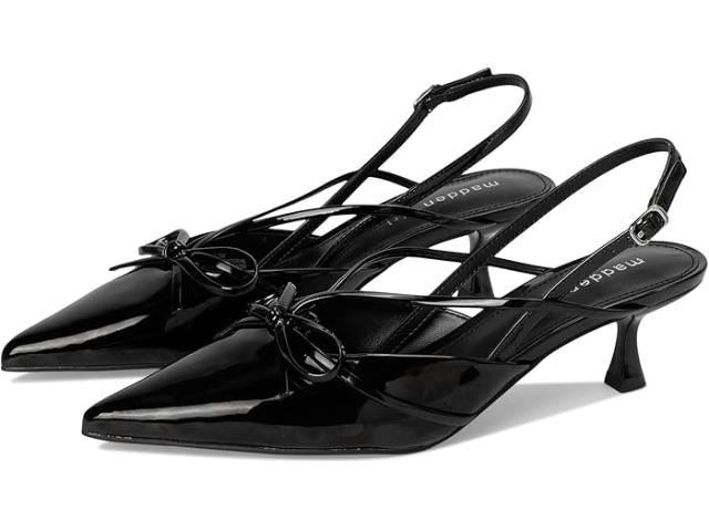 (取寄) マッデン ガール レディース  Madden Girl women Viixen Black Patent