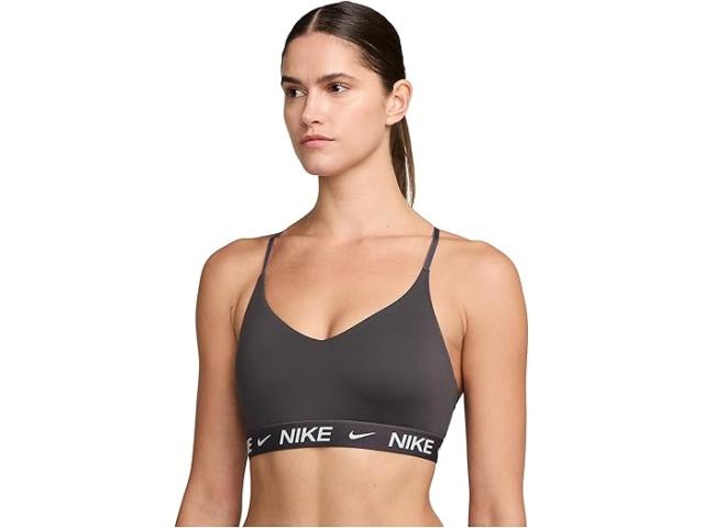 (取寄) ナイキ レディース ドライ-フィット インディ ライト サポート ブラ Nike women Dri-FIT Indy Light Support Bra Thunder Grey