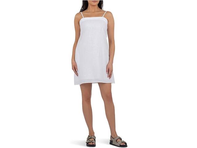 (取寄) カット フロム ザ クロス レディース ジュール ドレス ウィズ タイ ストラップ KUT from the Kloth women Jules Dress With Ties Straps Optic White