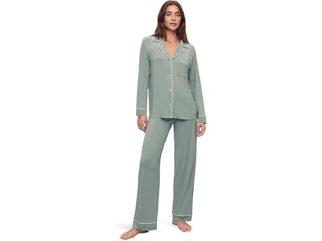 (取寄) エバージェイ レディース ジゼル - Pj セット Eberjey women Gisele - PJ Set Eucalyptus/Ivory