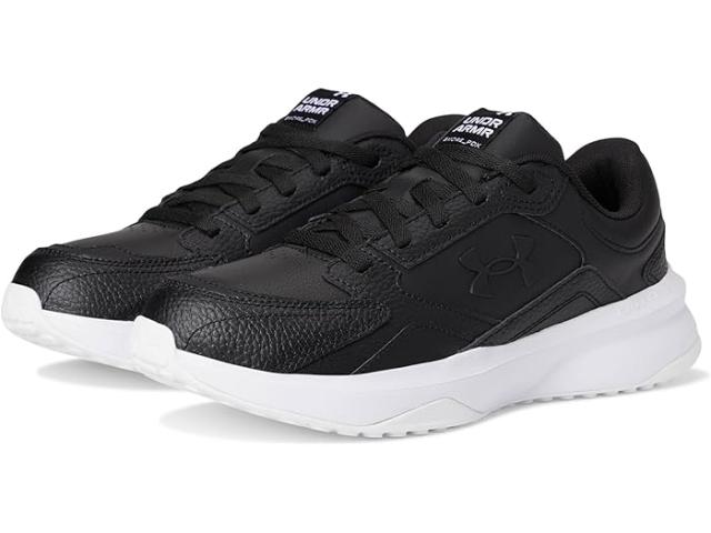 (取寄) アンダーアーマー メンズ エッジ レザー Under Armour men Edge Leather Black/Black/White