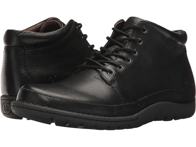 (取寄) ボーン メンズ ナイジェル ブーツ Born men Nigel Boot Black Full Grain