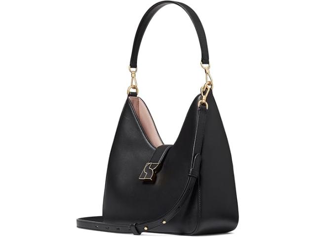 (取寄) ケイトスペード レディース ダコタ スムース レザー ホーボー Kate Spade New York women Dakota Smooth Leather Hobo Black