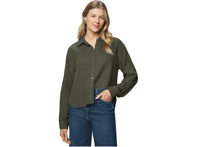 (取寄) スプレンディッド レディース ジョアン ブラウザ Splendid women Joanne Blouse Green Spruce