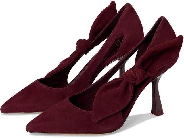 (取寄) ケイトスペード レディース バニー スエード ポンプ Kate Spade New York women Bunnie Suede Pump Dark Merlot