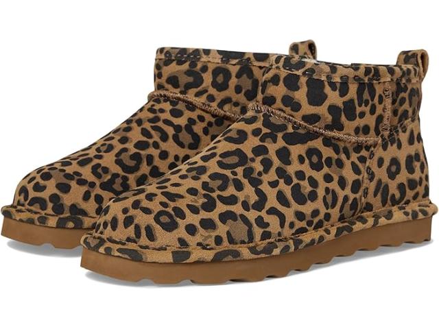 (取寄) ベアパウ レディース ショーティー エキゾチック Bearpaw women Shorty Exotic Tobacco Leopard