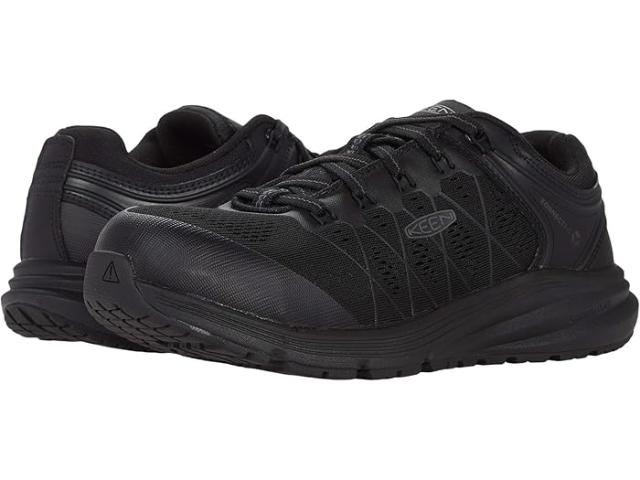 (取寄) キーン ユーティリティ メンズ ビスタ エナジー (コンプ トゥ) KEEN Utility men KEEN Utility Vista Energy (Comp Toe) Black/Raven