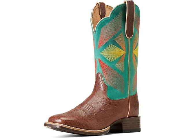 (取寄) アリアット レディース オーク グローブ ウェスタン ブーツ Ariat women Oak Grove Western Boot Gingersnap