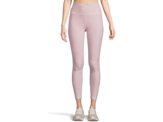 (取寄) ビヨンドヨガ レディース スペースダイ アット ユア レジャー ハイ ウェスト ミディ レギングス Beyond Yoga women Spacedye At Your Leisure High Waisted Midi Leggings Blush Blooms Heather