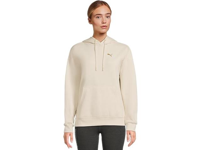 (取寄) プーマ レディース メタリック フリース ブーディ PUMA women Maximal llic Fleece Hoodie Alpine 