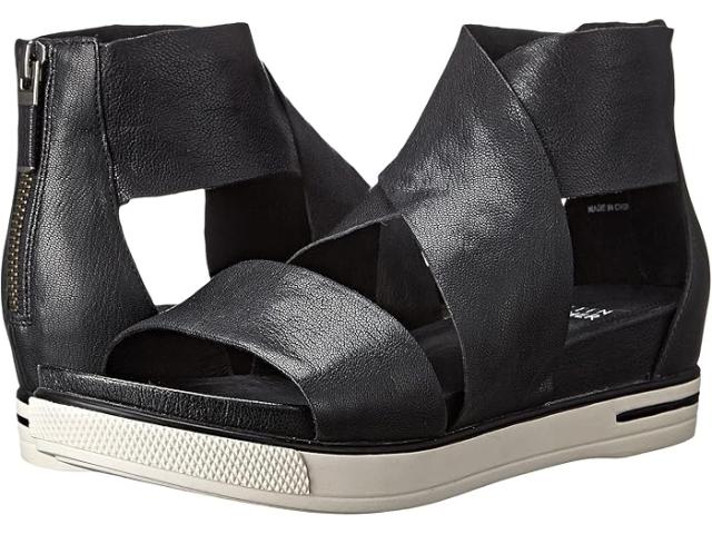(取寄) アイリーン フィッシャー レディース スポーツ Eileen Fisher women Sport Black Tumbled Leather