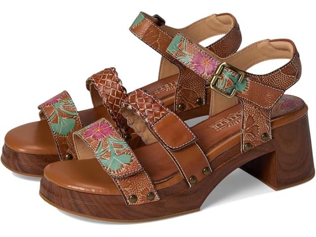 (取寄) ラルティストバイスプリングステップ レディース  L'Artiste by Spring Step women Retropel Brown Multi