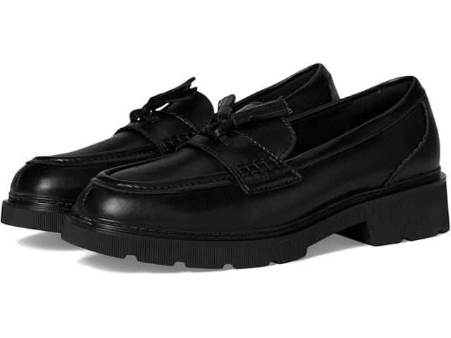 (取寄) クラークス レディース タッセル Clarks women Lauryl Tassel Black Leather