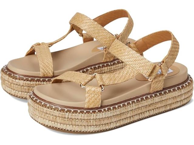 (取寄) スティーブマデン レディース ラグーン Steve Madden women Lagoon Natural Raffia