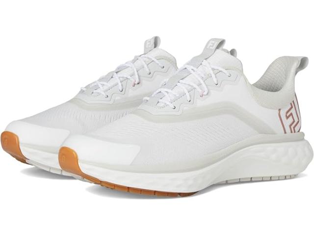 (取寄) フットジョイ レディース FJ クオンタム ゴルフ シューズ FootJoy women FJ Quantum Golf Shoes White/Rose Gold
