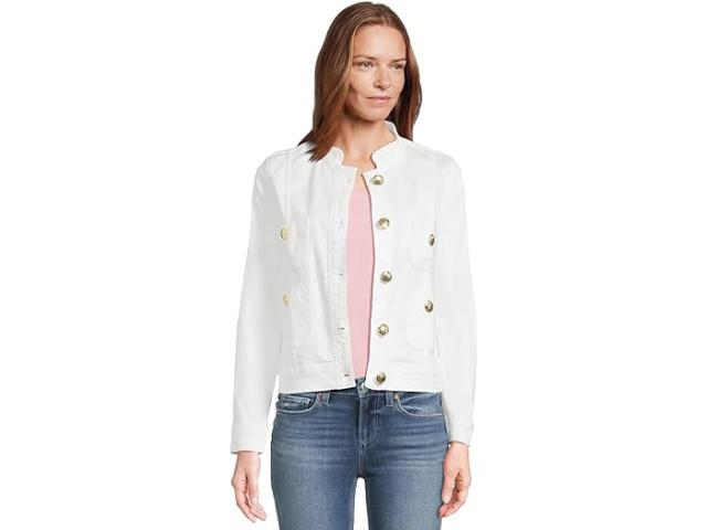 (取寄) リリー ピュリッツァー レディース デニム ジャケット Lilly Pulitzer women Shepa Denim Jacket Resort White