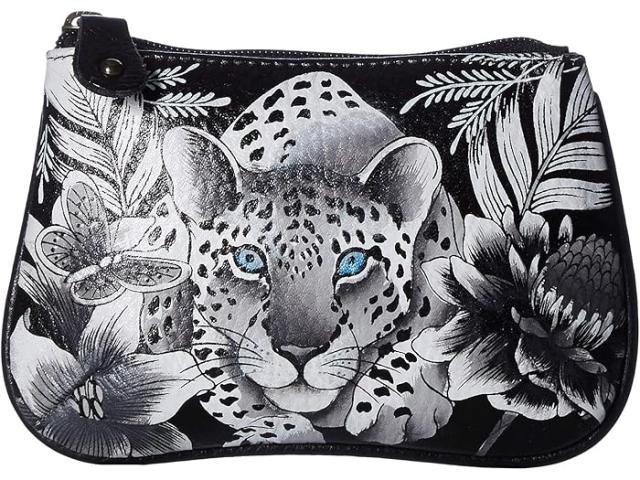 (取寄) アヌシュカ レディース ミディアム  パース 1107 Anuschka women Medium Coin Purse 1107 Cleopatra's Leopard