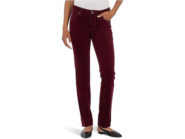 (取寄) カット フロム ザ クロス レディース キャサリン ボーイフレンズ 5 ポケッツ イン ダーク チェリー KUT from the Kloth women Catherine Boyfriend 5 Pockets in Dark Cherry Dark Cherry