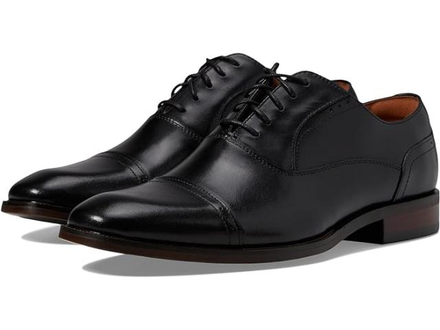 (取寄) フローシャイム メンズ Sorrento キャップ トゥ オックスフォード Florsheim men Florsheim Sorrento Cap Toe Oxford Black Smooth