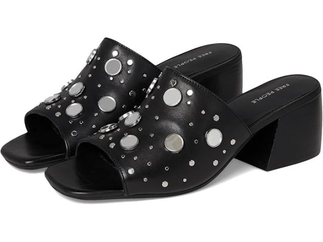 (取寄) フリーピープル レディース ミラージュ ミュールズ Free People women Mirage Mules Black Leather