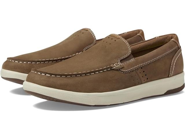 (取寄) フローシャイム メンズ クロスオーバー モック トゥ スリッポン Florsheim men Crossover Moc Toe Slip-On Mushroom