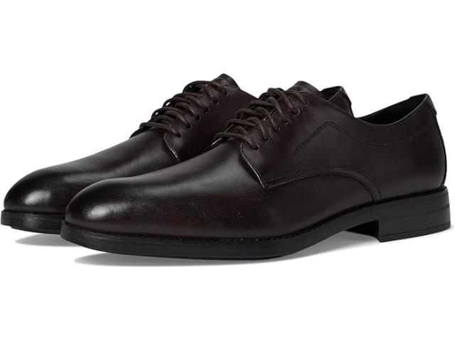 (取寄) コールハーン メンズ ハーモン グランド プレーン トゥ オックスフォード Cole Haan men Harmon Grand Plain Toe Oxfords Dark Chocolate/Black Waterproof