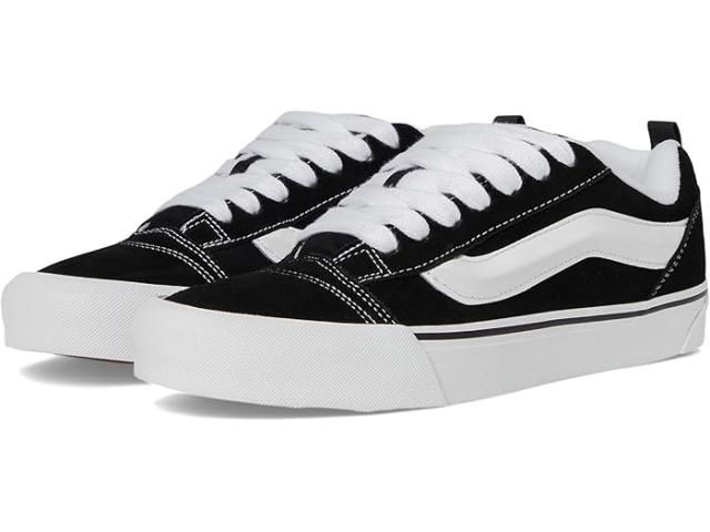 (取寄) バンズ クヌ スクール Vans Knu Skool Black/True White