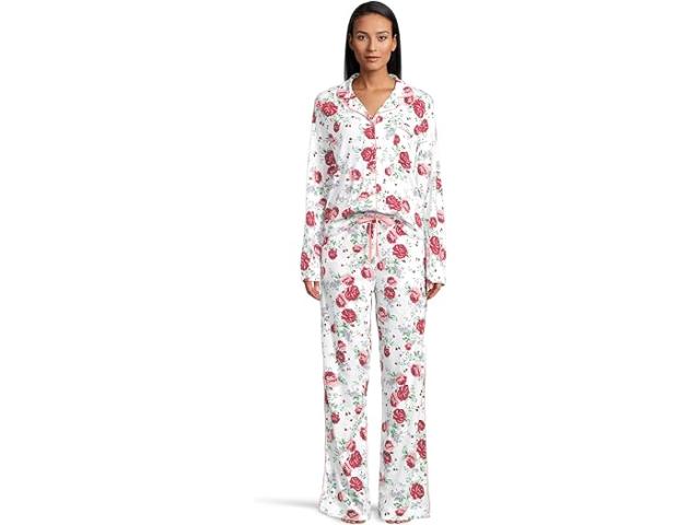 (取寄) カレン ノイバーガー レディース イングリッシュ ビューティ ガールフレンド Pj セット Karen Neuburger women English Beauty Girlfriend PJ Set Rose Bush