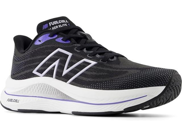 (取寄) ニューバランス レディース フューエルセル ウォーカー エリート New Balance women New Balance FuelCell Walker Elite Black/Electric Indigo