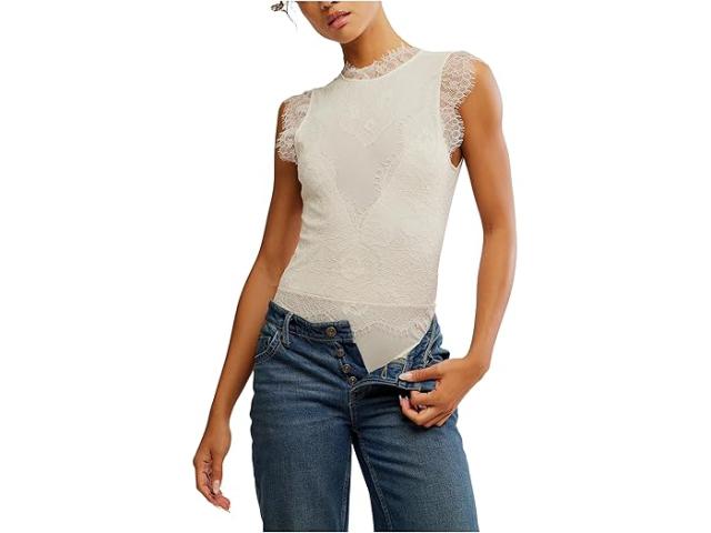 (取寄) フリーピープル レディース スウィート ナッシングス ボディスーツ Free People women Sweet Nothings Bodysuit Tea