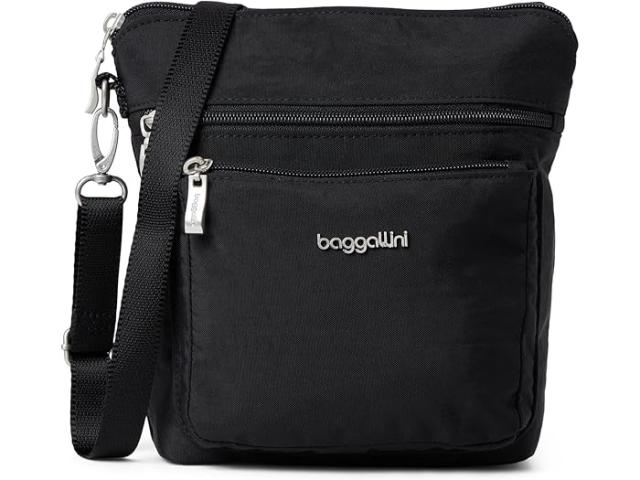 (取寄) バッガリーニ レディース モダン ポケット クロスボディ Baggallini women Modern Pocket Crossbody Black