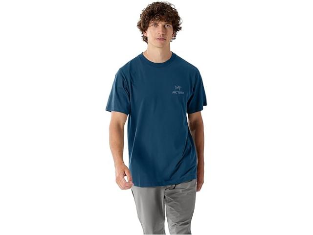 (取寄) アークテリクス メンズ クラッグ Sl コットン バード ワード ショート スリーブ Arc'teryx men Kragg SL Cotton Bird Word Short Sleeve Nightscape/Light Night