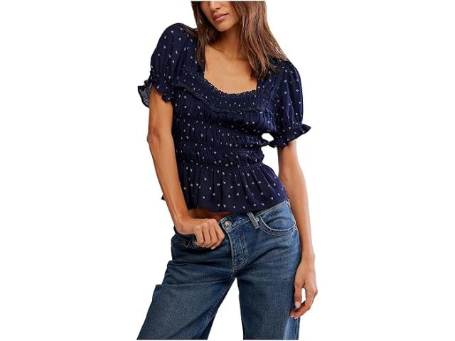 (取寄) フリーピープル レディース アドワー ユー ブラウザ Free People women Adore You Blouse Peacoat Combo