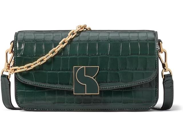 (取寄) ケイトスペード レディース ダコタ クロコ エンボス レザー スモール クロスボディ Kate Spade New York women Kate Spade New York Dakota Croc Embossed Leather Small Crossbody Rock Garden