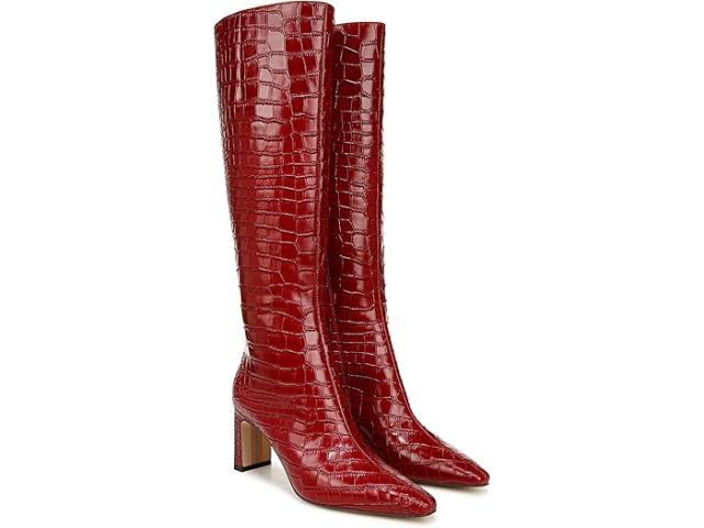 (取寄) サムエデルマン レディース シルビア ワイド カーフ Sam Edelman women Sylvia Wide Calf Scarlet Cherry Wide Calf