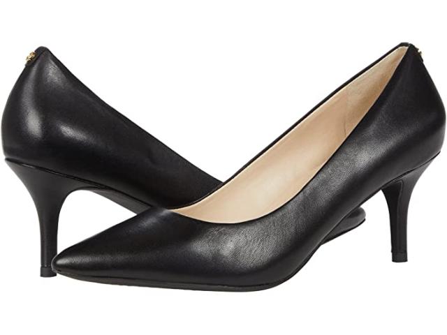 (取寄) コールハーン レディース ザ ゴー-トゥ パーク ポンプ 65 ウム Cole Haan women  The Go-To Park Pump 65 mm Black Leather