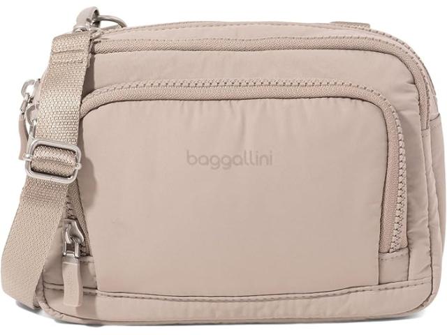 (取寄) バッガリーニ レディース トライフェクタ Rfid ウォレット クロスボディ Baggallini women Trifecta Rfid Wallet Crossbody Moonrock Puff