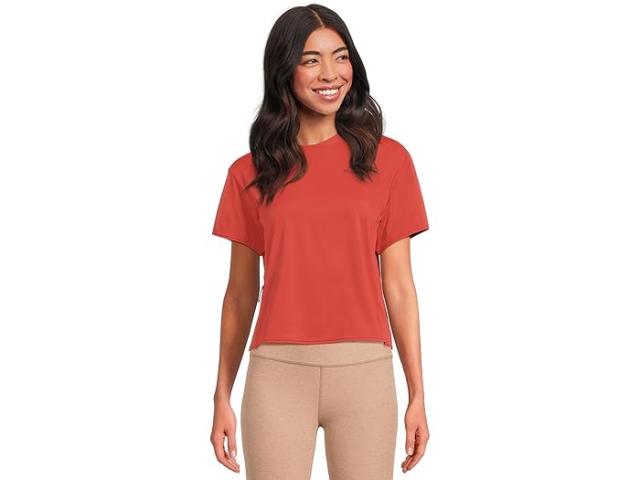 (取寄) マーモット レディース クルー ショート スリーブ Marmot women AirExchange SolarShield Crew Short Sleeve Sumac