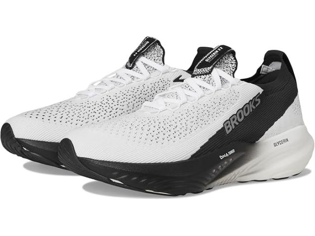 (取寄) ブルックス メンズ グリセリン ステルスフィット 22 Brooks men Glycerin StealthFit 22 White/Grey/Black