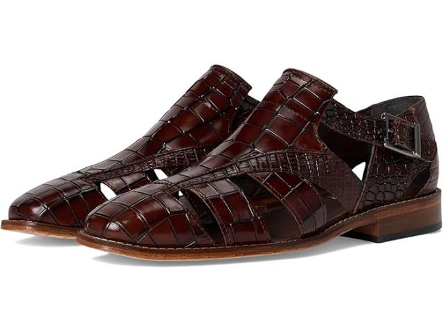 (取寄) ステイシー アダムス メンズ シティ サンダル Stacy Adams men Calandro City Sandal Cognac