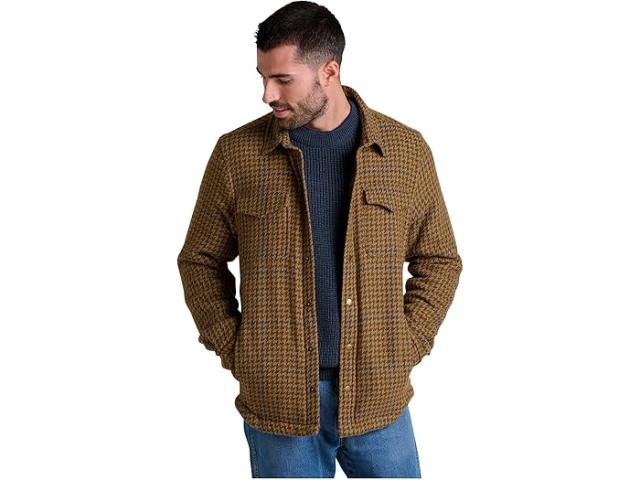 (取寄) トードアンドコー メンズ モジャック 3 シャツ ジャケット Toad&Co men Mojac III Shirt Jacket Honey Brown Houndstooth