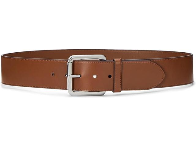 (取寄) ローレン ラルフローレン レディース ヴァチェッタ レザー ワイド ベルト Lauren Ralph Lauren women Vachetta Leather Wide Belt Cuoio