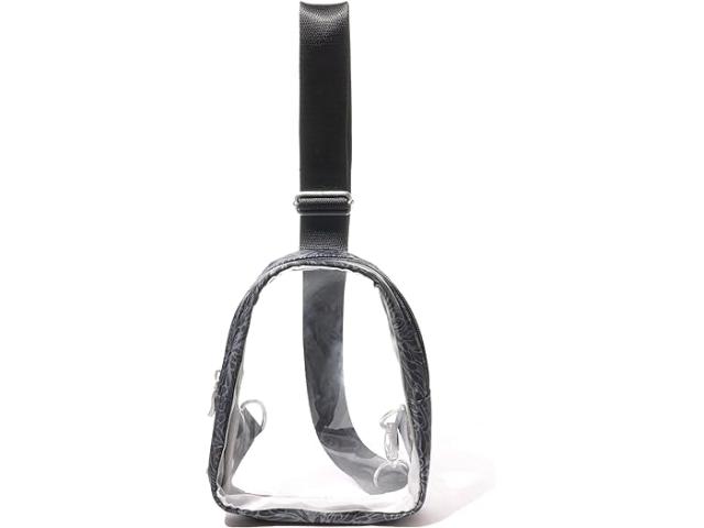 (取寄) バッガリーニ レディース クリア スタジアム ミニ スリング Baggallini women Baggallini Clear Stadium Mini Sling Midnight Blossom