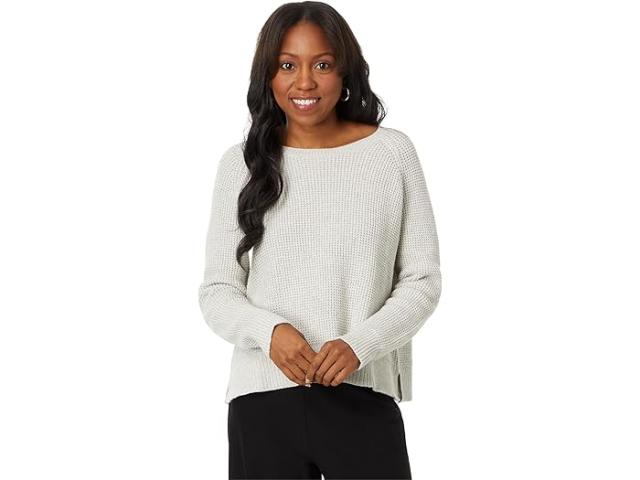 (取寄) アイリーン フィッシャー レディース ラグラン スリーブ セーター Eileen Fisher women Raglan Sleeve Sweater Seasalt