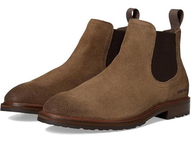 (取寄) コールハーン メンズ バークシャー ラグ チャッカ ブーツ Cole Haan men Berkshire Lug Chukka Boot Lava Suede/Dark